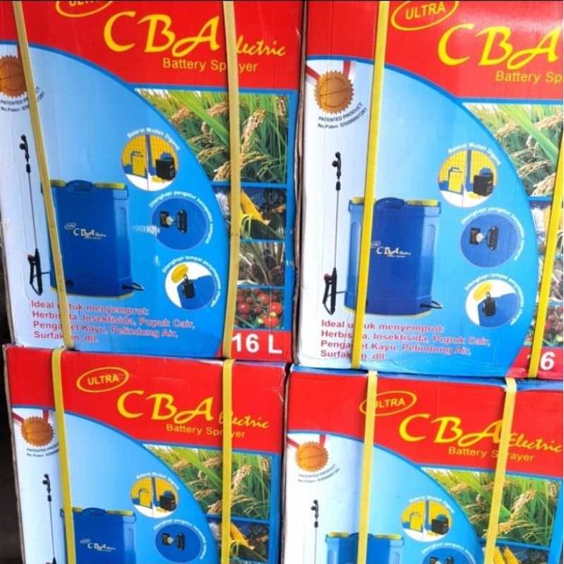 Jual sprayer elektrik tangki semprot cba ultra tipe 4 16 liter original ...
