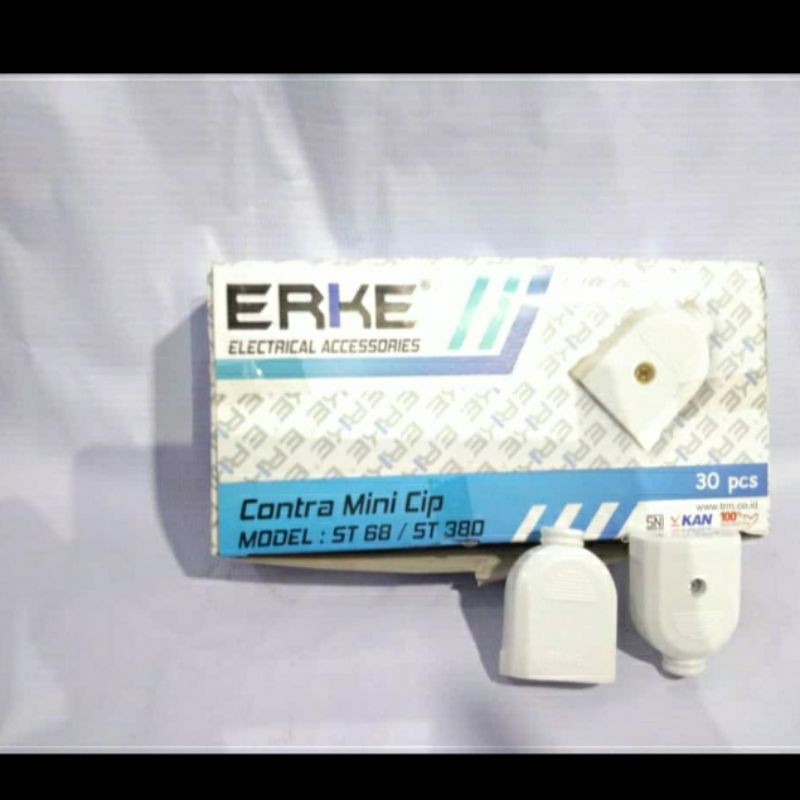 Jual 10 PCS STEKER CONTRA GEPENG ERKE SNI | Shopee Indonesia