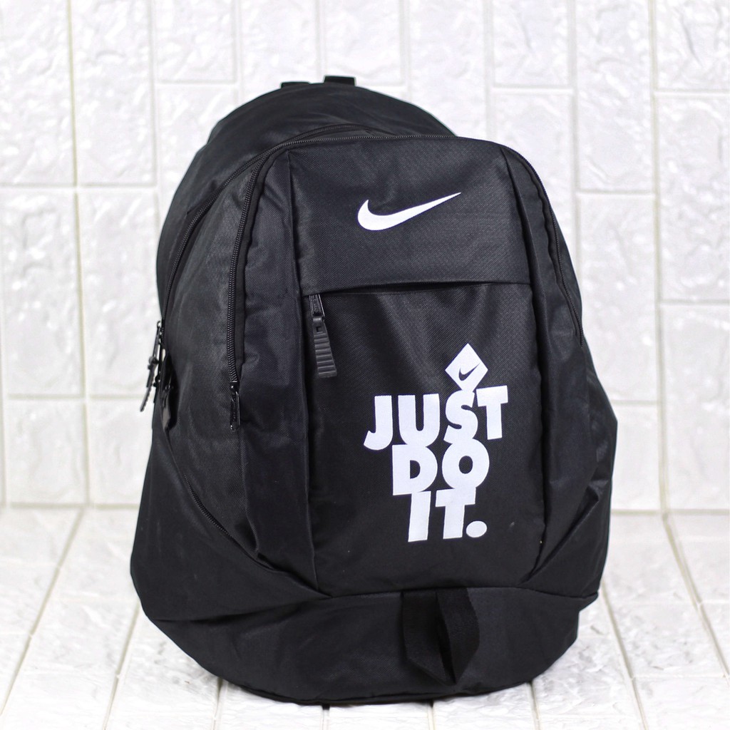 Jual Tas Ransel Just Do It Putih Keren Tas Travelling Camping Sekolah ...