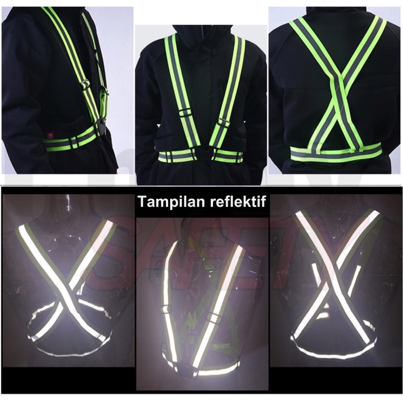 Jual Rompi V Karet Enjoy Safety Rompi Proyek Reflective Vest V | Shopee ...