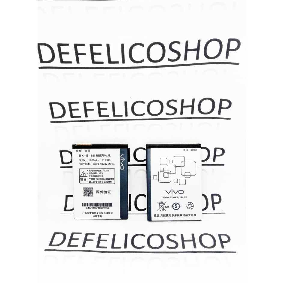 Jual Baterai Vivo Y15 Y 15 Y21 Y 21 Y23 Y 23 BKB 65 BKB 75 Original ORI Batrai Batre HP | Shopee ...