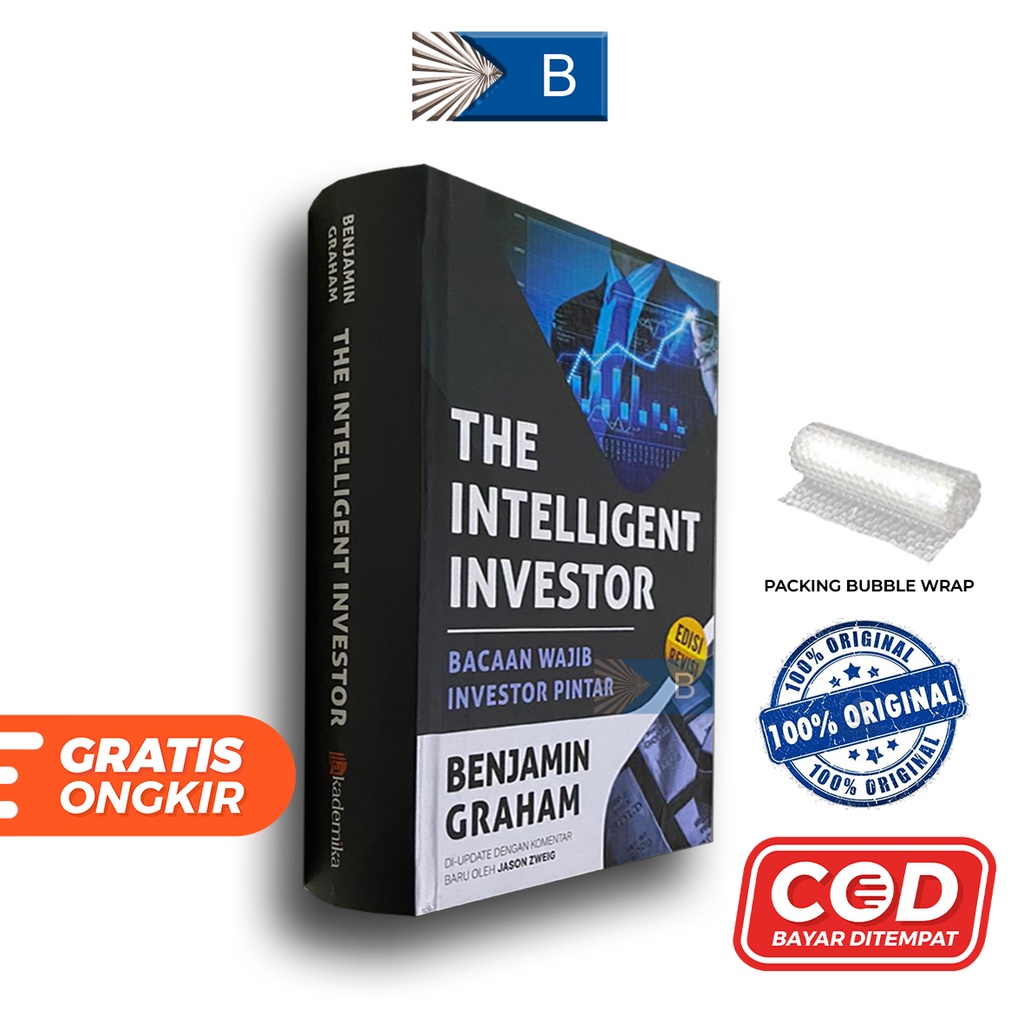 Jual THE INTELLIGENT INVESTOR EDISI REVISI BENJAMIN GRAHAM AKADEMIKA ...