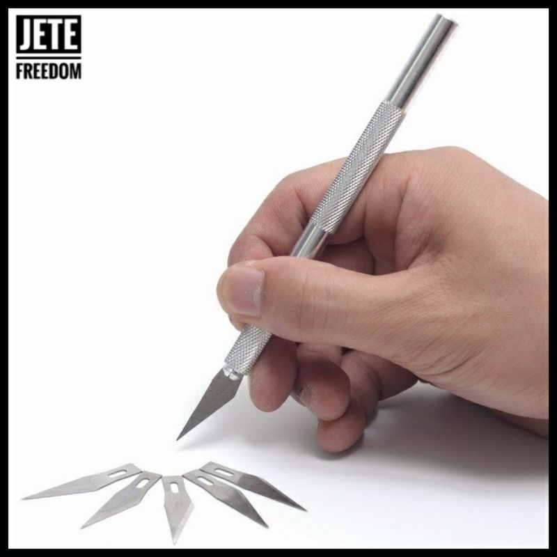 Jual Pen Cutter Pisau Ukir Seni KNIFEZER Pena Potong Hobby Crafting Art ...