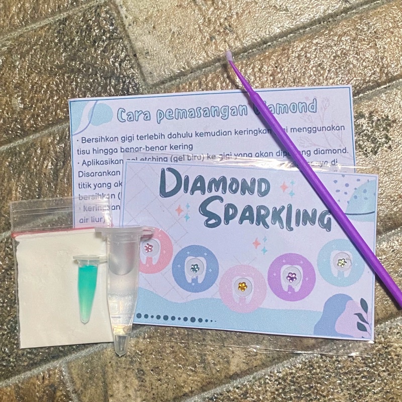 Jual Paket diamond gigi / permata gigi Lengkap termuraahh | Shopee ...