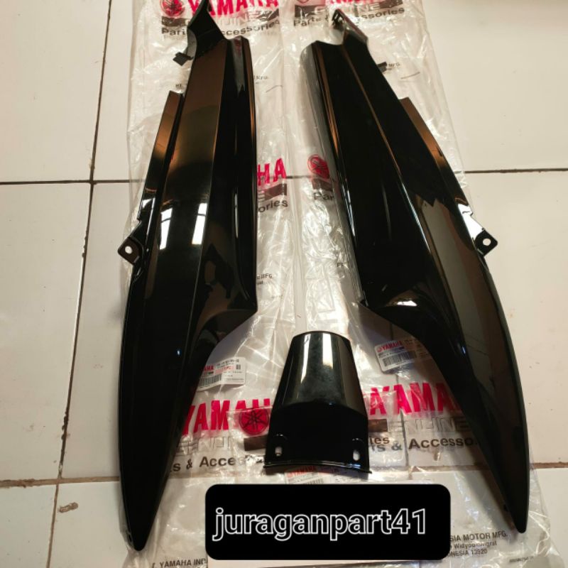 Jual body samping mio sporty original hitam sambungan body mio sporty ...
