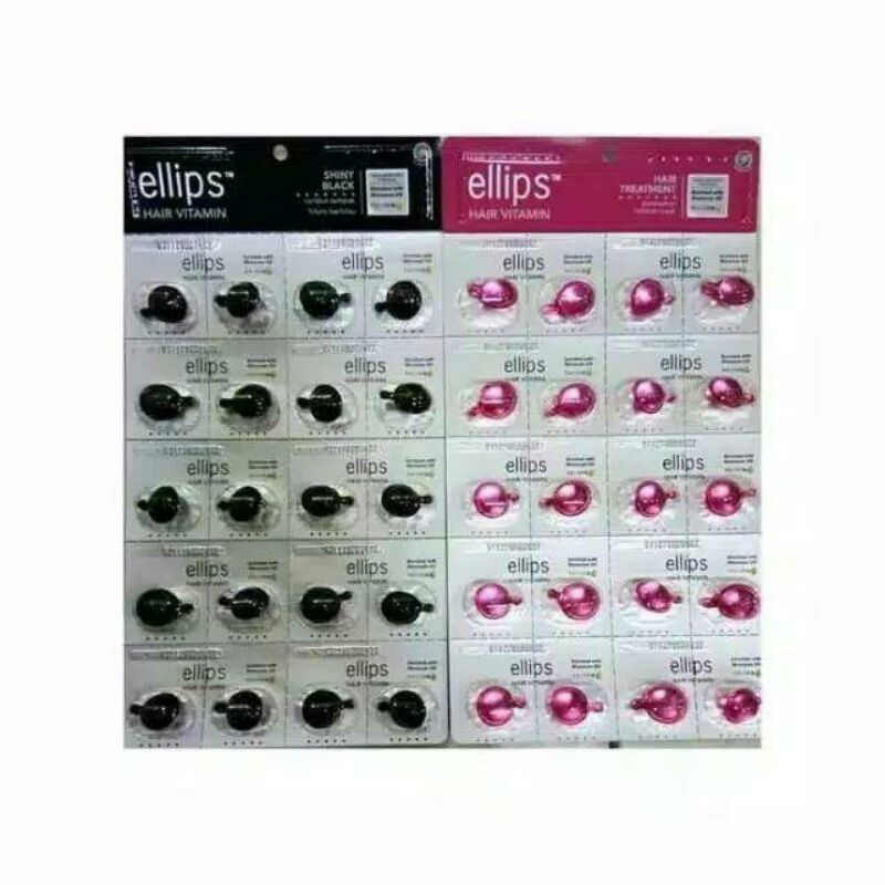 Jual ELIPS VITAMIN PINK HITAM (ISI 20PCS) | Shopee Indonesia