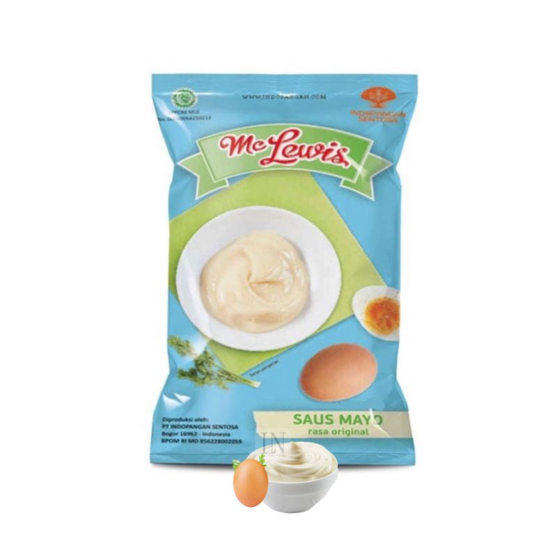 Jual Mayonaise Original Mayo Mc Lewis 500 gram / Mayonnaise Pouch ...