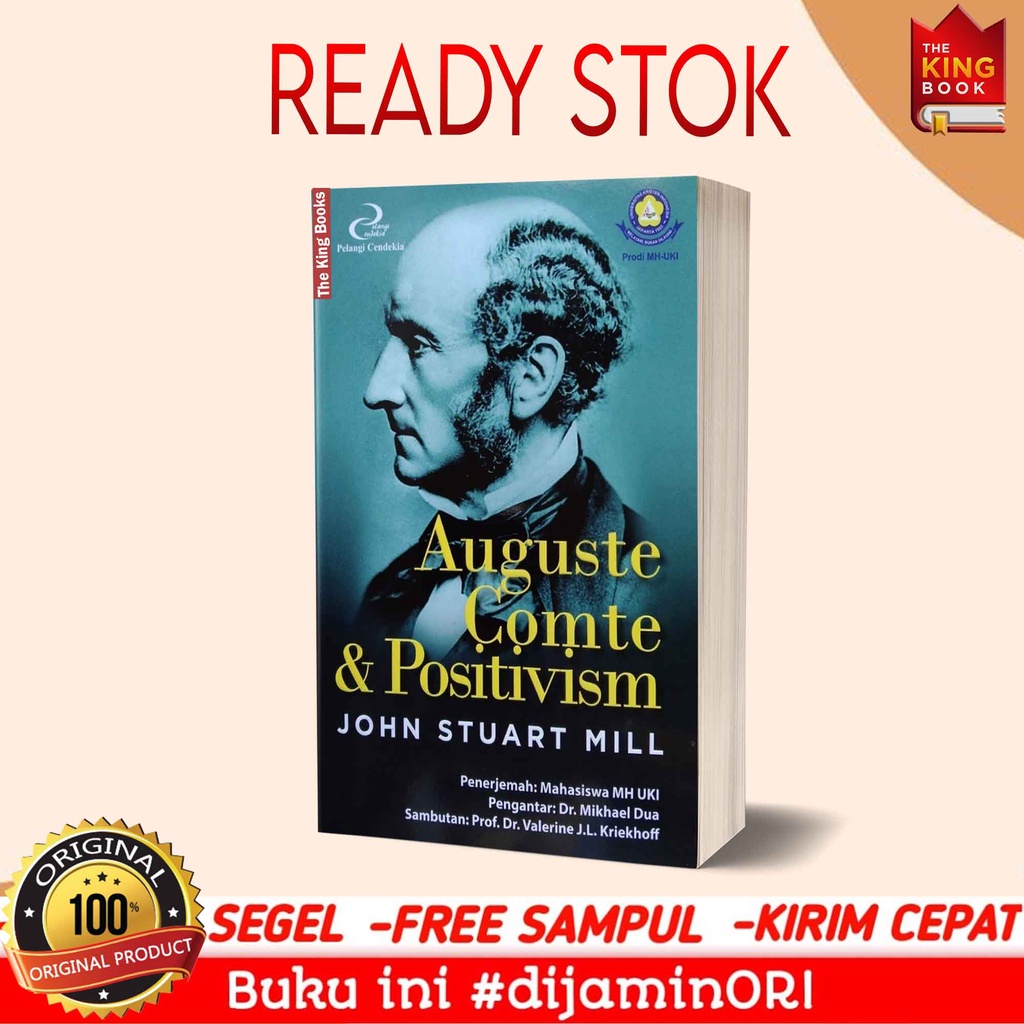 Jual Buku Auguste Comte dan Positivism - John Stuart Mill | Shopee Indonesia