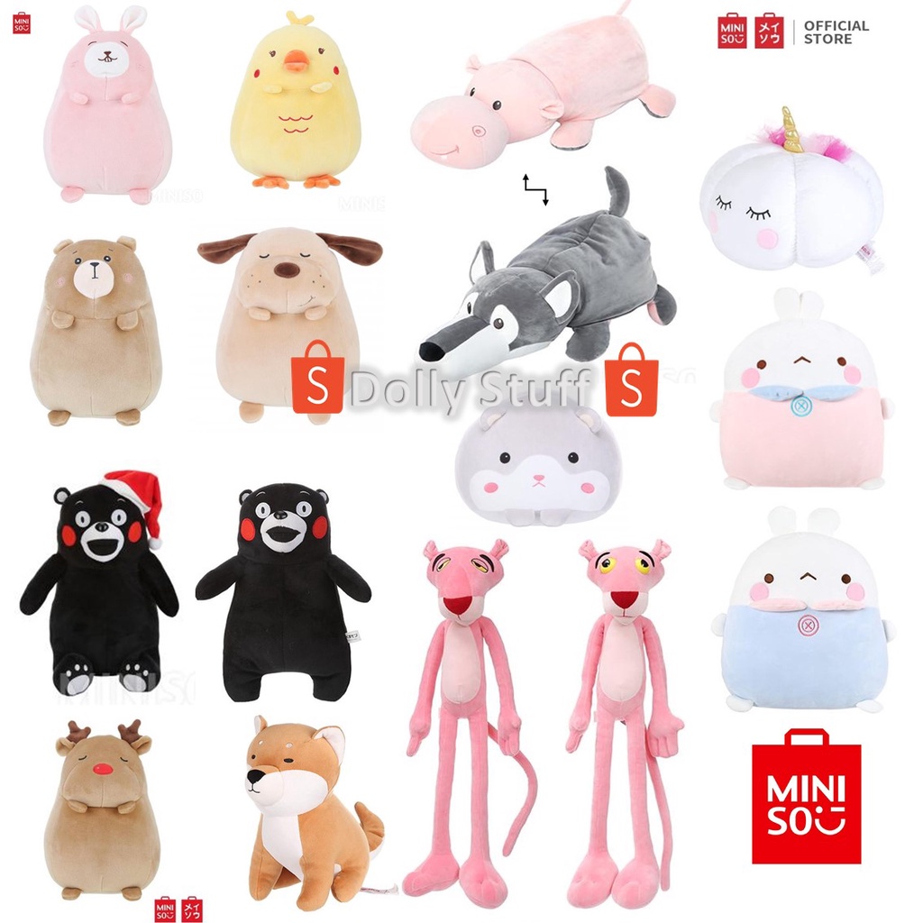 Jual Boneka Miniso Life Original // Miniso Life Plush Toy | Shopee ...