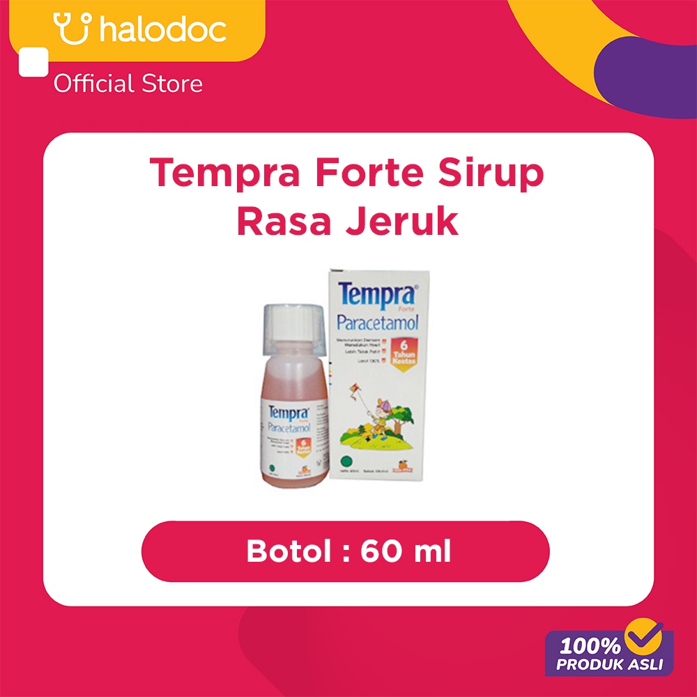 Jual Tempra Forte Sirup Rasa Jeruk 60 ml | Shopee Indonesia