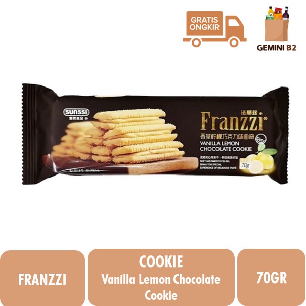 Jual Franzzi Cookies Krim lady finger Beraneka Rasa 70GR | Shopee Indonesia