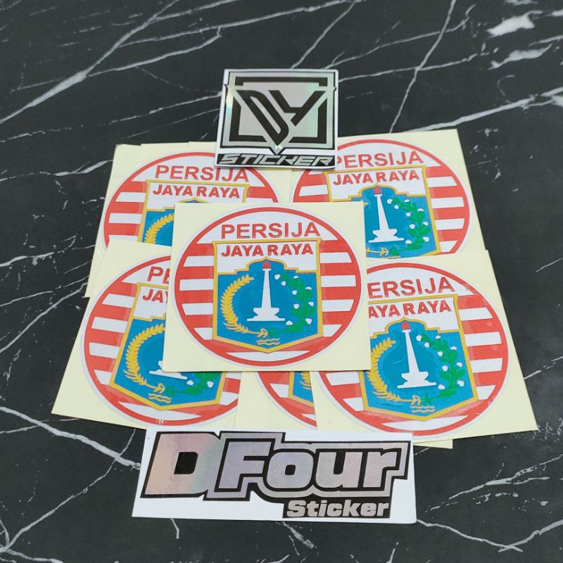 Jual STICKER LOGO BOLA PERSIJA CUTTING | Shopee Indonesia