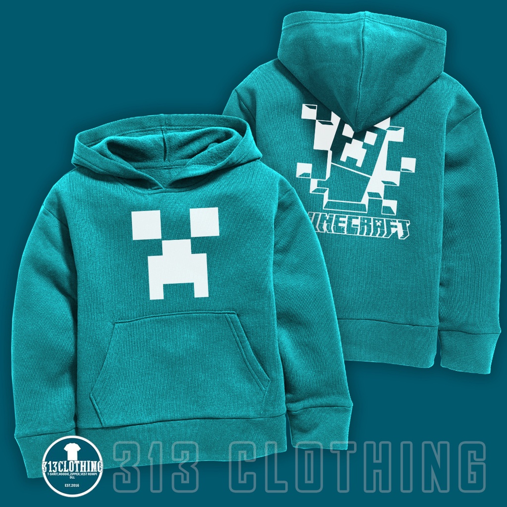 Jual Jaket Hoodie Anak Minecraft Hoodie Sweater Anak Minecraft Jaket ...