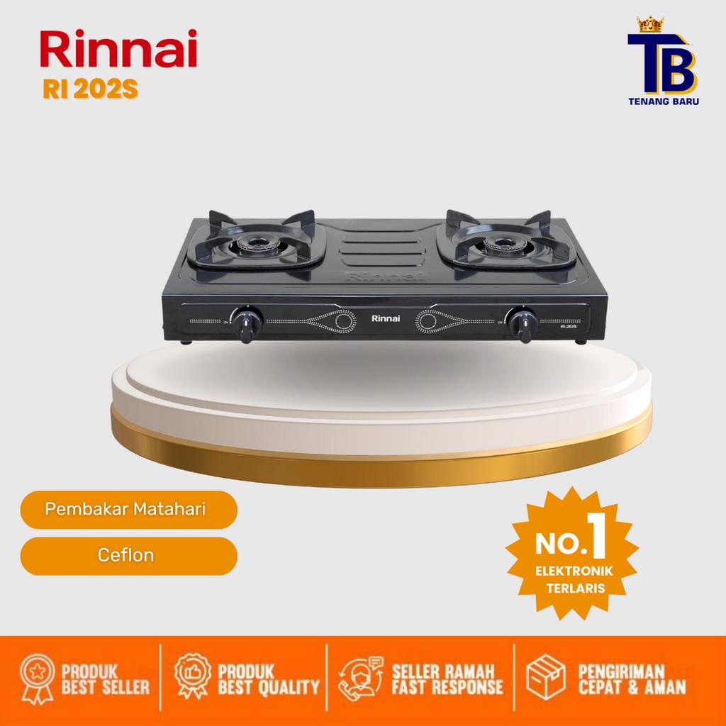 Jual KOMPOR GAS RINNAI RI 202S [ KOMPOR GAS 2 TUNGKU REKOMENDED ...