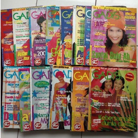 Jual majalah GADIS Edisi Tahun 2001 majalah Jadul GADIS Majalah Bekas | Shopee Indonesia