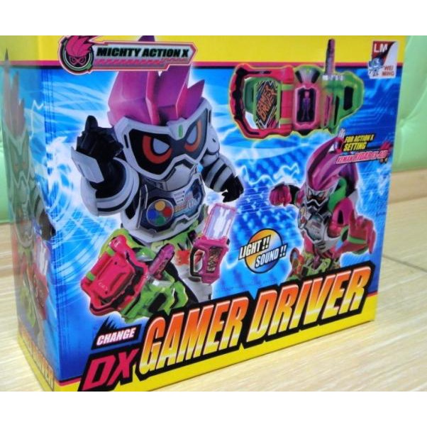 Jual DX GAMER DRIVER KAMEN RIDER EX AID PLUS GASHAT DX BOOTLEG | Shopee ...