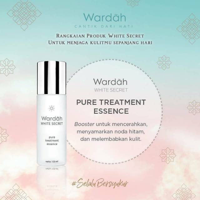 Jual Wardah white secret pure treatment essence | Shopee Indonesia