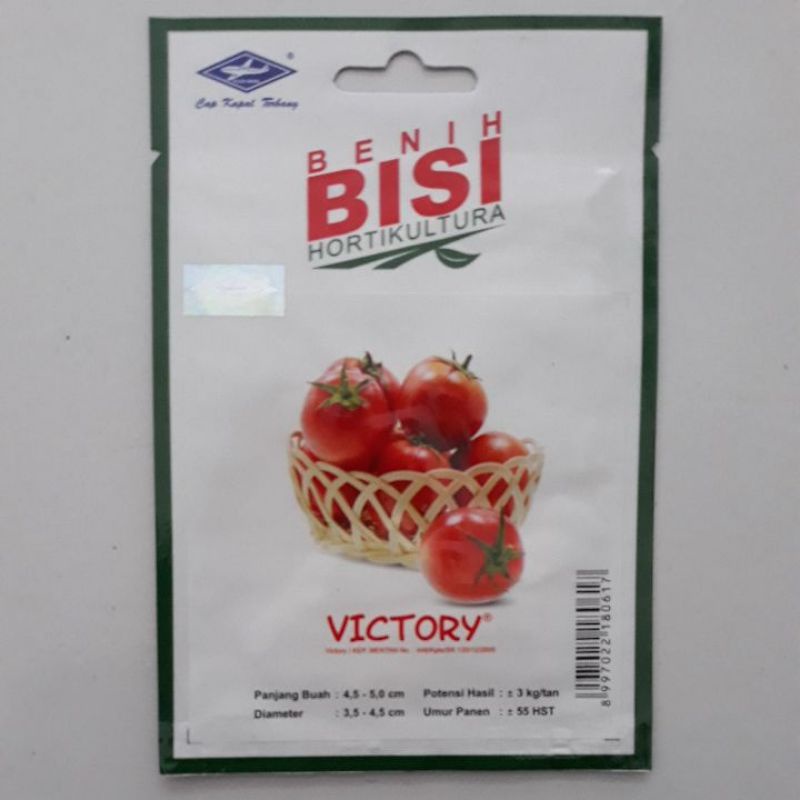 Jual Benih tomat buah victory 150 biji Bisi | Shopee Indonesia