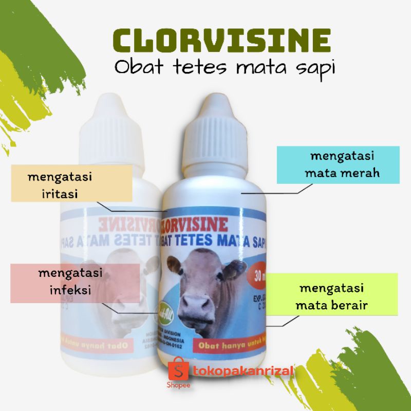 Jual Obat tetes mata sapi/ CLORVISINE | Shopee Indonesia