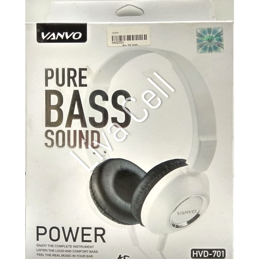 Jual HEADSET BANDO ORIGINAL VANVO HVD-071 PURE BASS | Shopee Indonesia
