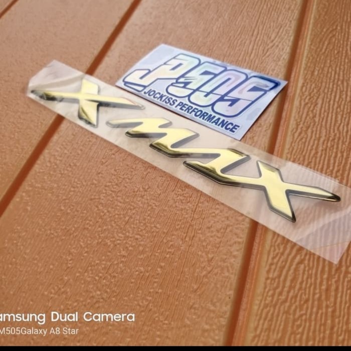 Jual EMBLEM LOGO YAMAHA XMAX, X-MAX GOLD ASLI YAMAHA | Shopee Indonesia