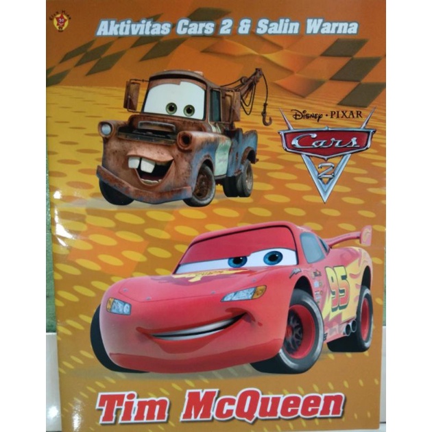 Jual AKTIVITAS CARS 2 & SALIN WARNA TIM MCQUEEN | Shopee Indonesia