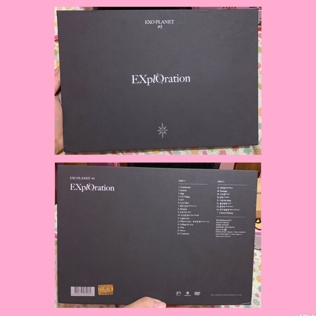 Jual OFFICIAL EXO DVD EXPLORATION FULL SET | Shopee Indonesia