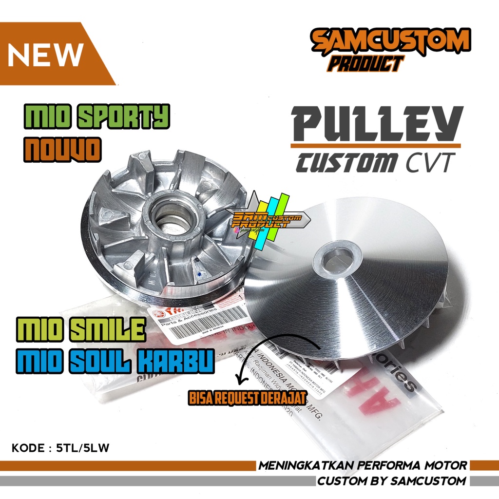 Jual RUMAH ROLLER MIO SPORTY RUMAH ROLLER MIO RACING PULLEY MIO KODE ...