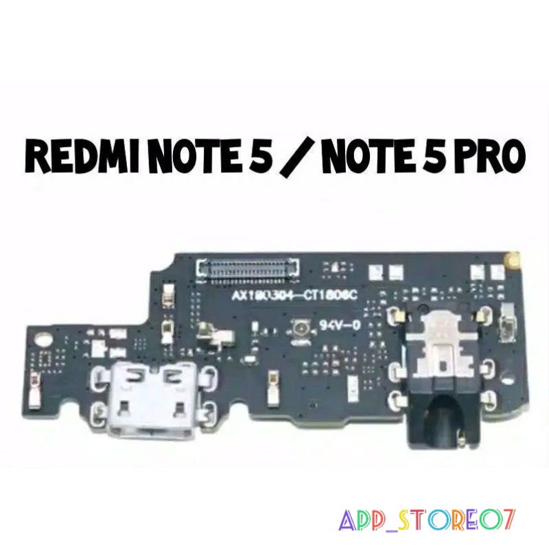 Jual BOARD PAPAN KONEKTOR CONEKTOR CHARGER XIAOMI REDMI NOTE 5 NOTE 5 ...