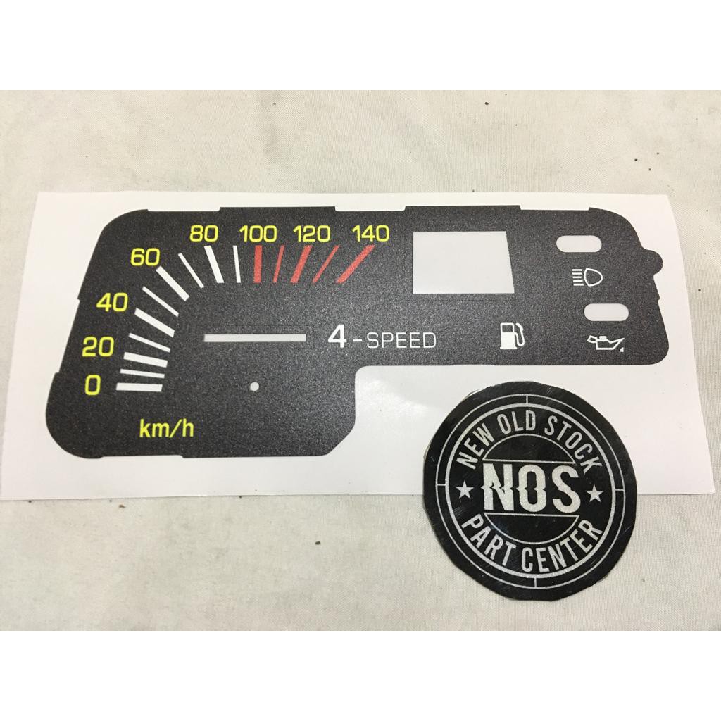 Jual STICKER STIKER SPEEDOMETER SPEEDO SPIDO YAMAHA ALFA COPY ORIGINAL ...