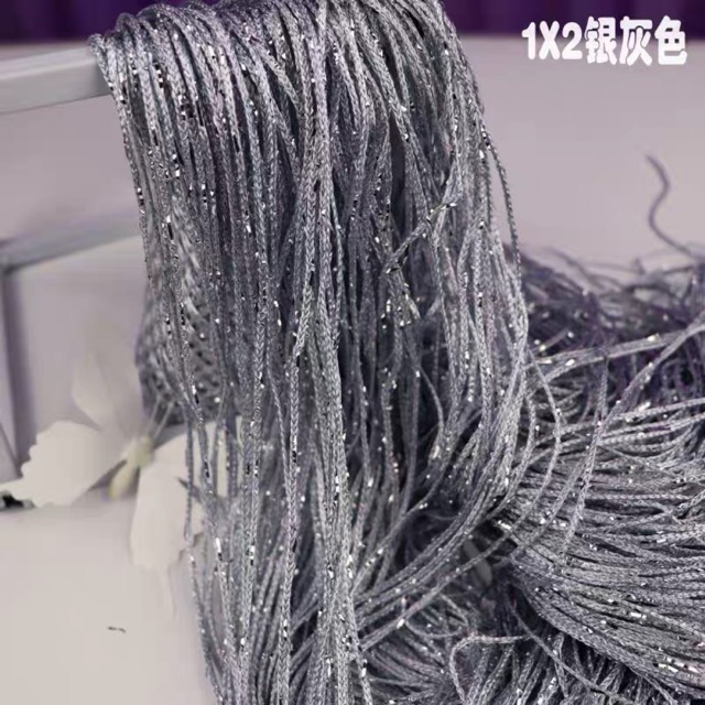 Jual TIRAI GLITER SILVER 100CM x 200CM | Shopee Indonesia