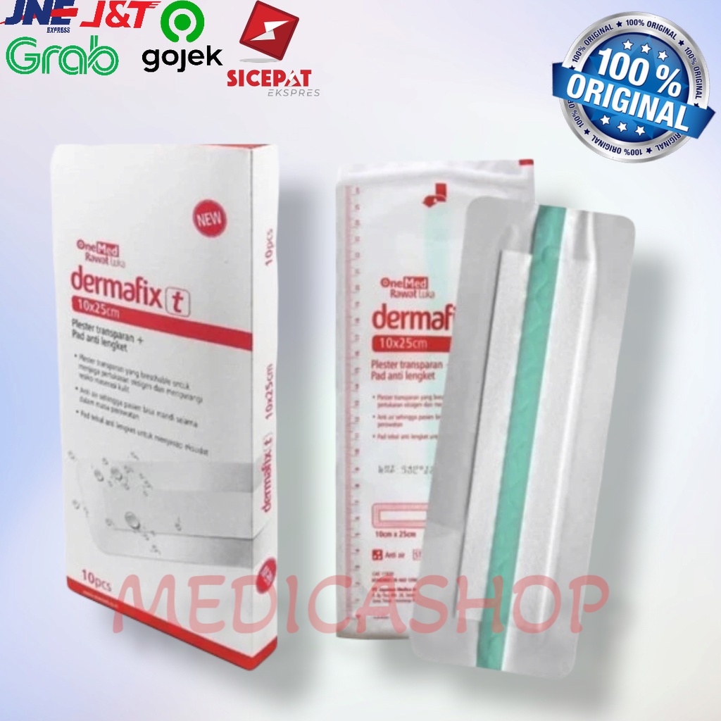 Jual Dermafix 10 x 25cm onemed | Shopee Indonesia