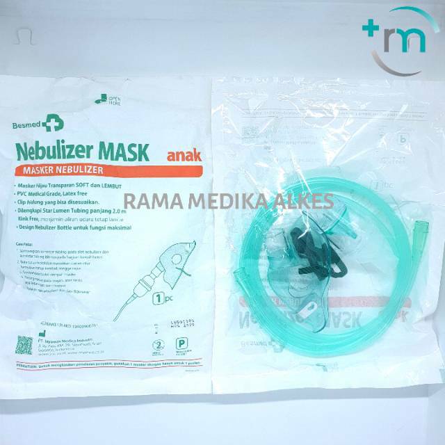 Jual Masker nebul anak / masker nebulizer set BESMED by ONEMED | Shopee ...