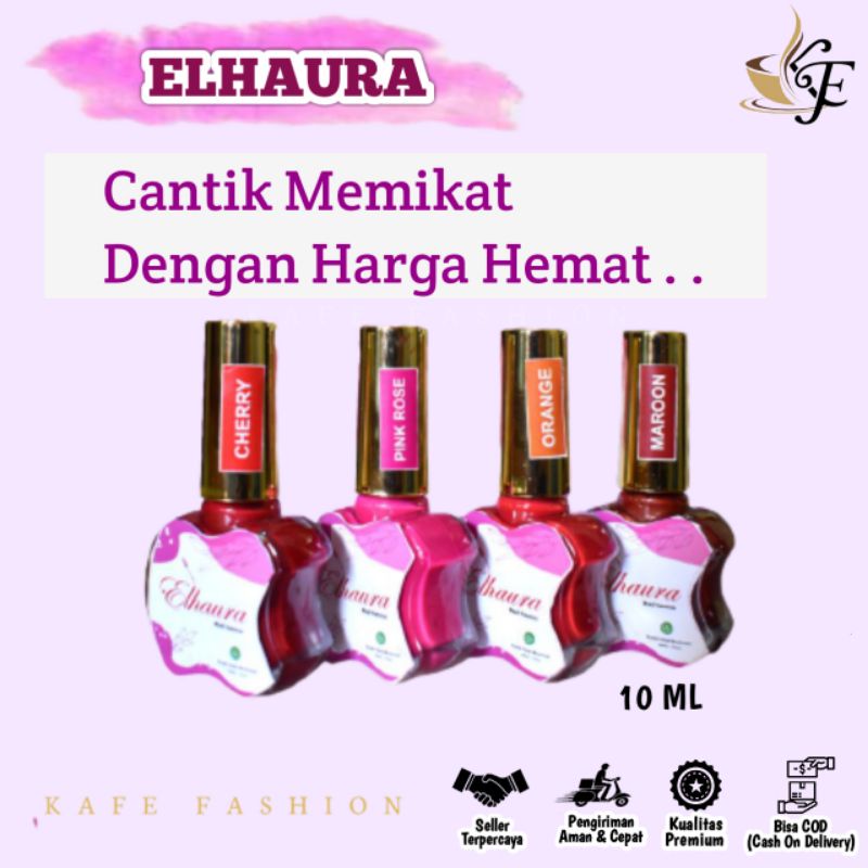 Jual Kutek Halal Wudhu Cat Elhaura Kuku Muslim Kuteks Henna Hena Halal ...
