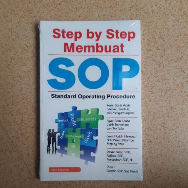 Jual Buku Step by Step Membuat SOP Standard Operating Procedure ...