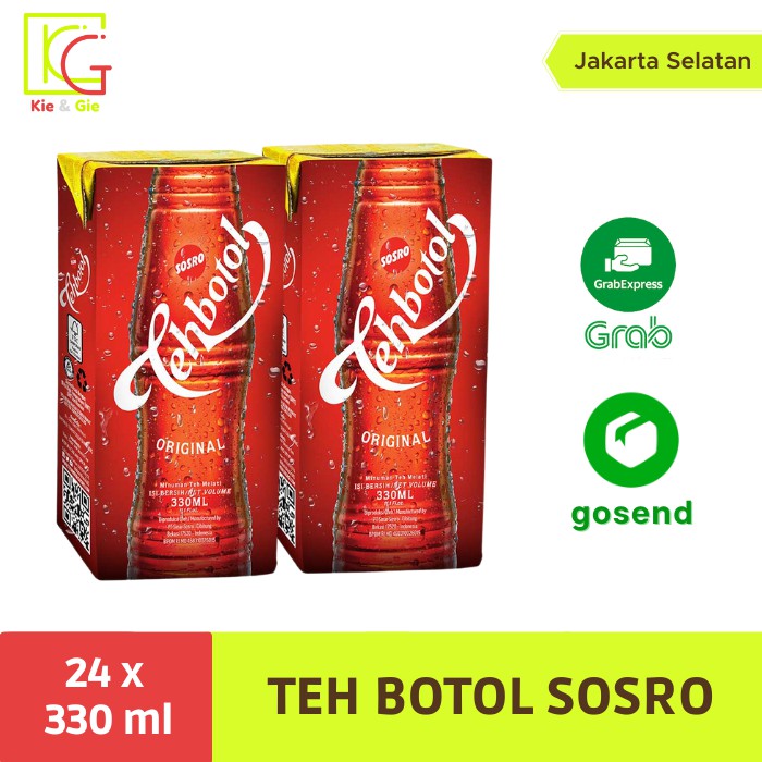 Jual Teh Botol Kotak Sosro 300ml 1 dus isi 24pcs | Shopee Indonesia