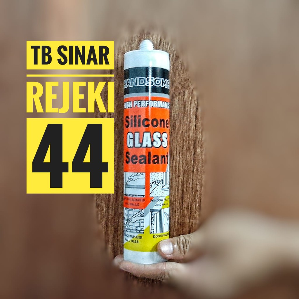 Jual LEM SILICONE TABUNG GLASS ACETIC SEALENT Metal Rubber Putih Bening ...