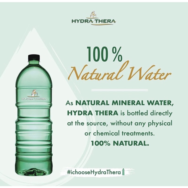 Jual Hydra Thera Natural Water | Shopee Indonesia