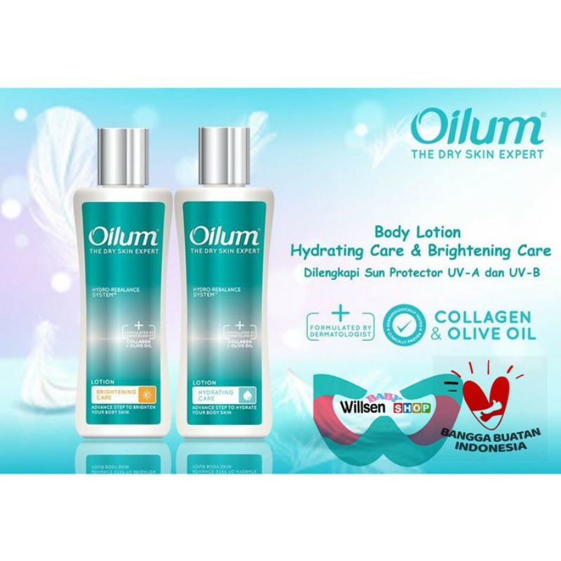 Jual Oilum Body Lotion Hydrating / Brighting Care 70ml | Shopee Indonesia