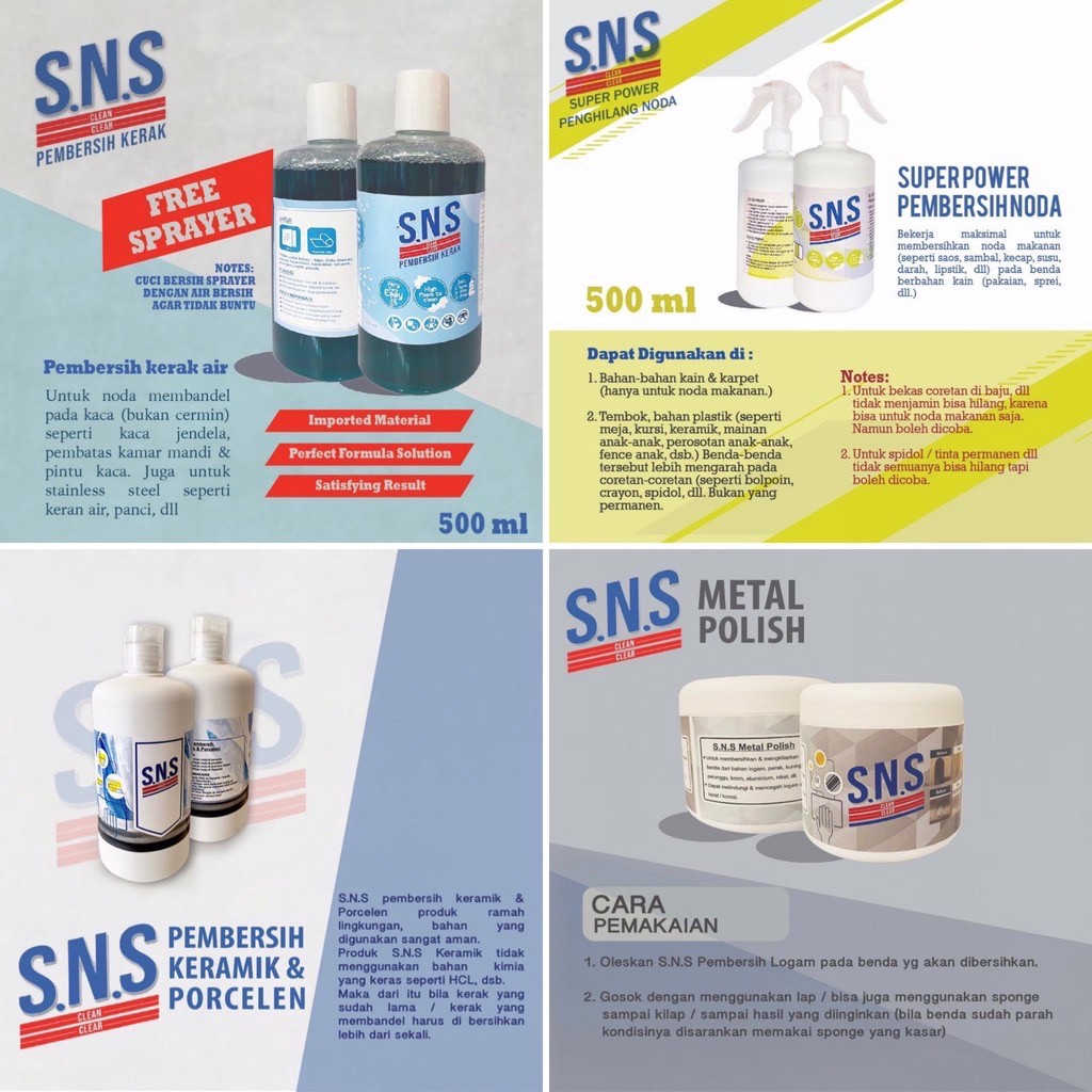 Jual SNS Metal Polish| Pembersih Logam, Besi, Sink, Kuningan | Shopee ...