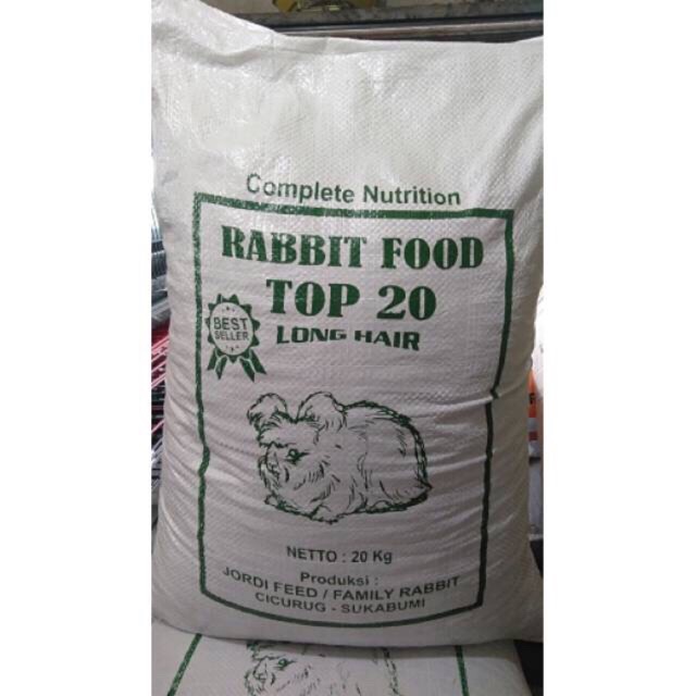 Jual Rabbit Food Top 20 repack perkg | Shopee Indonesia