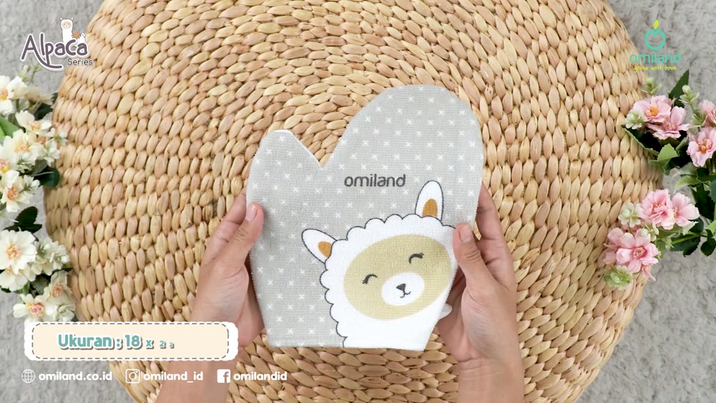 Jual Omiland Waslap Tangan Bayi Isi 3 Alpaca Series - OTW1002 | Shopee ...