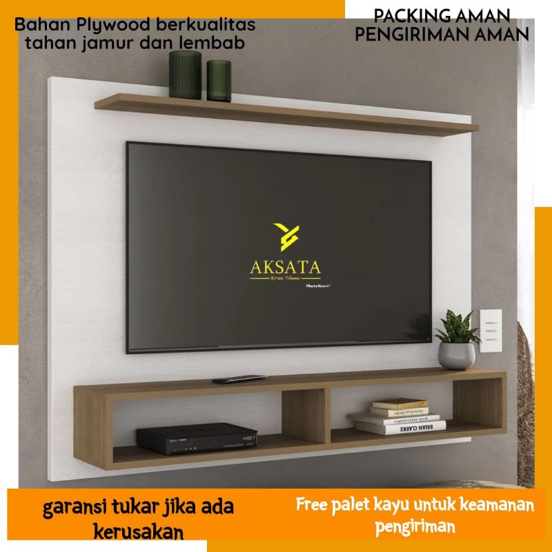 Jual PROMO MURAH !!! Backdrop TV/Wall Panel TV MASHA | Shopee Indonesia