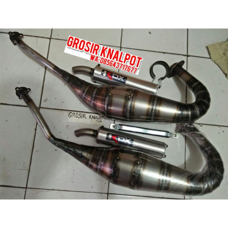 Jual Knalpot Racing KDX SE ORIGINAL Jogja Yogyakarta Big volume OMR Balap Kawasaki Ninja 150 R ...