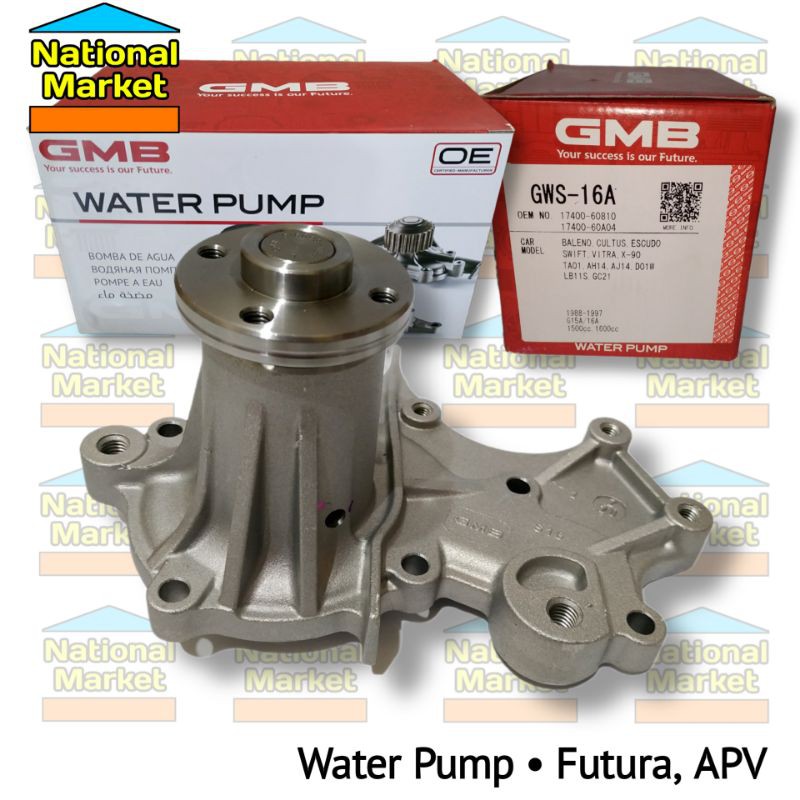 Jual Water Pump Carry FUTURA APV GMB GWS-16A Original | Shopee Indonesia
