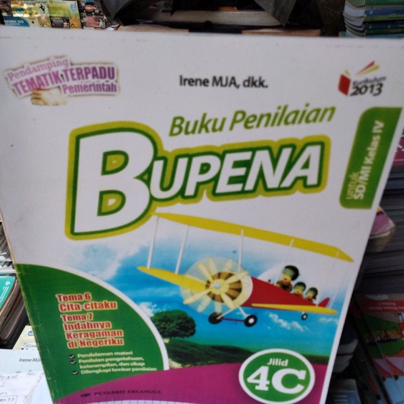 Jual BUKU PENILAIAN BUPENA JILID 4C UNTUK SD/MI KELAS IV K URIKULUM2013 | Shopee Indonesia