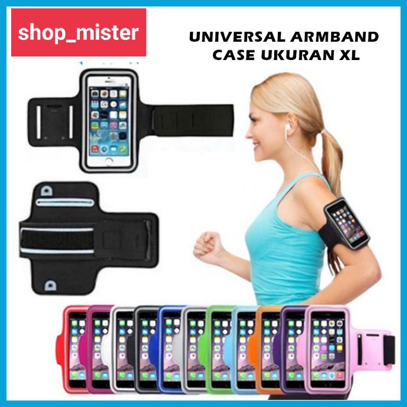 Jual Armband Case Universal Size XL XXL Holder HP di Tangan Untuk ...