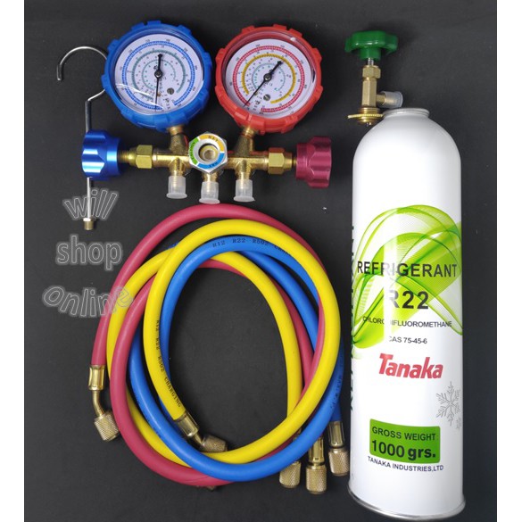 Jual PAKET ALAT PENGISIAN GAS PENDINGIN ISI PREON AC RUMAH R22 MURAH ...