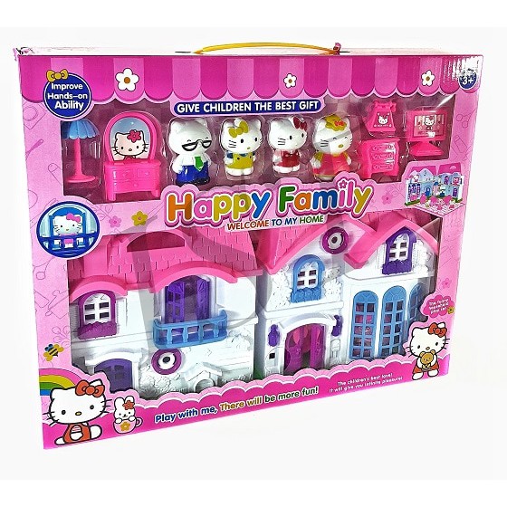 Jual Happy Family Rumah Hello Kitty No. 596 | Shopee Indonesia