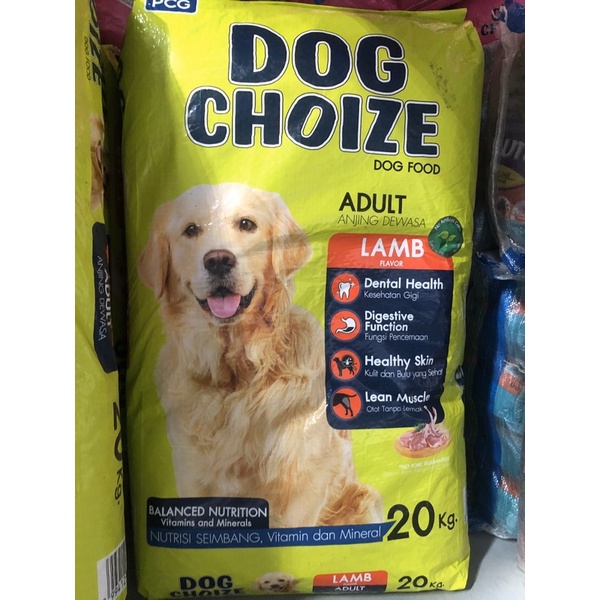 Jual dog choice lamb 20 kg | Shopee Indonesia